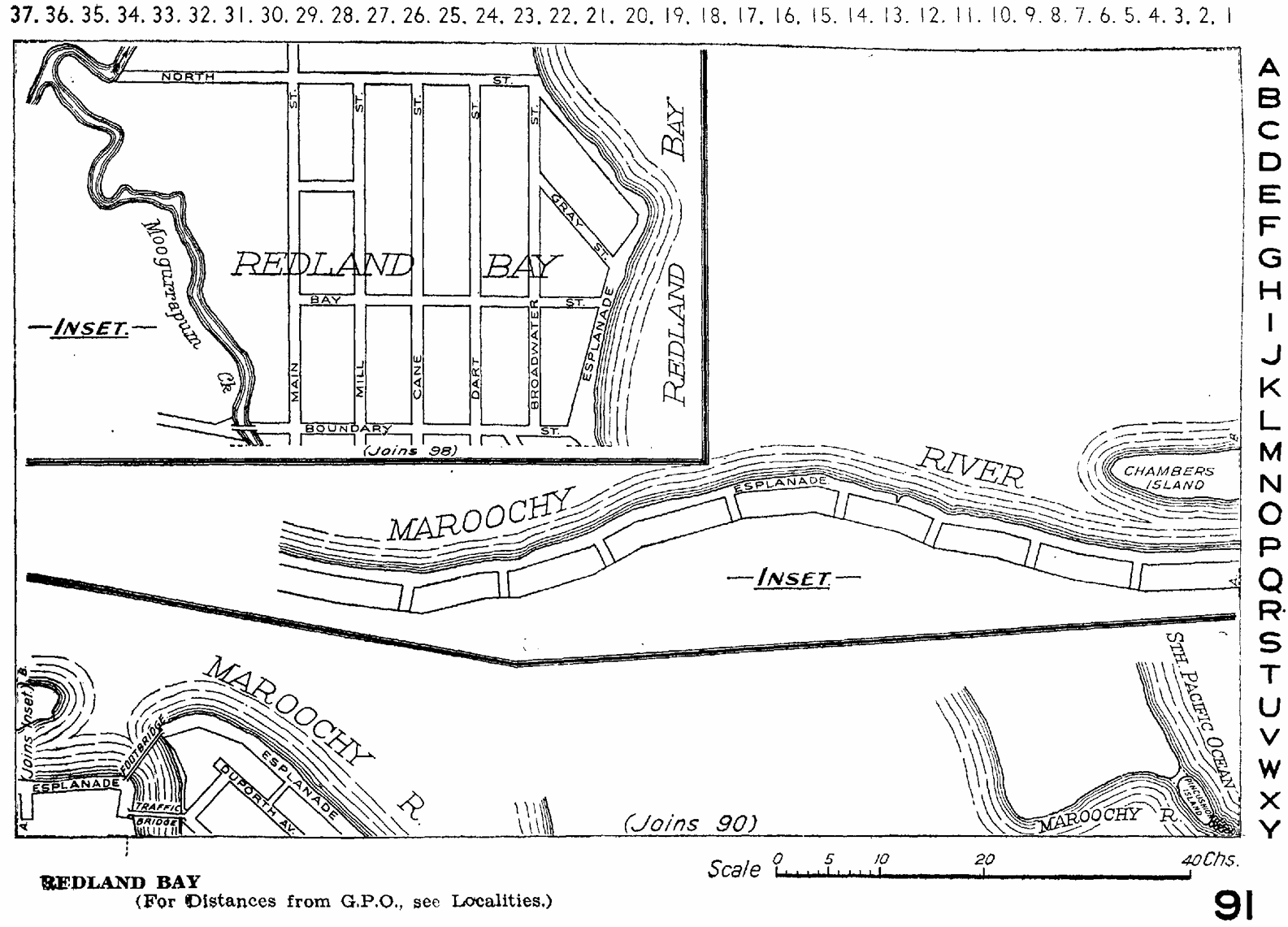 Time Travels: Historical maps of Brisbane
