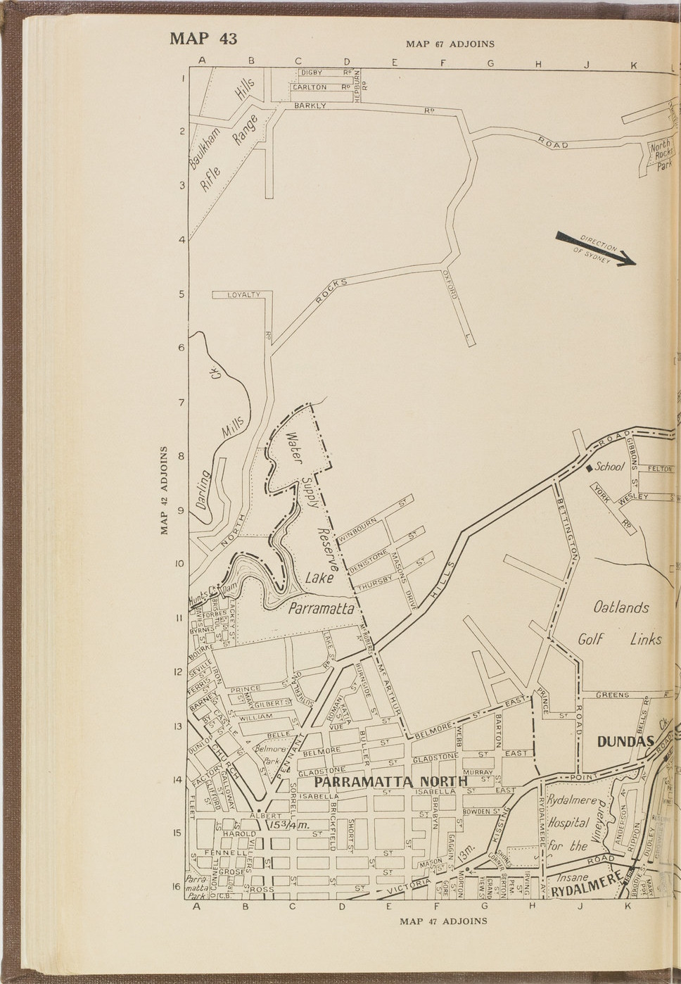 Time Travels: Historical maps of Sydney