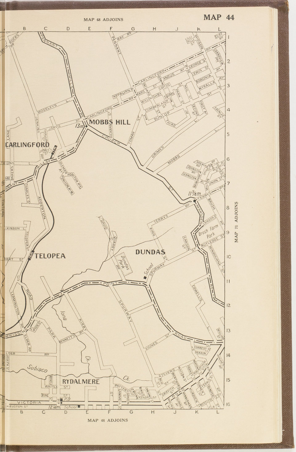 Time Travels: Historical maps of Sydney