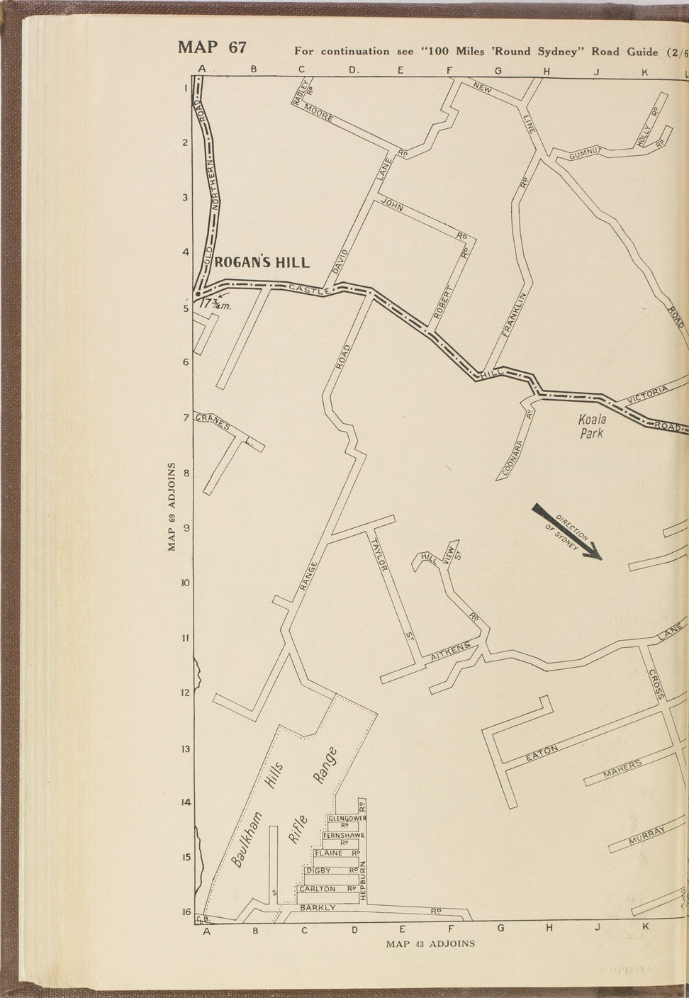 Time Travels: Historical maps of Sydney