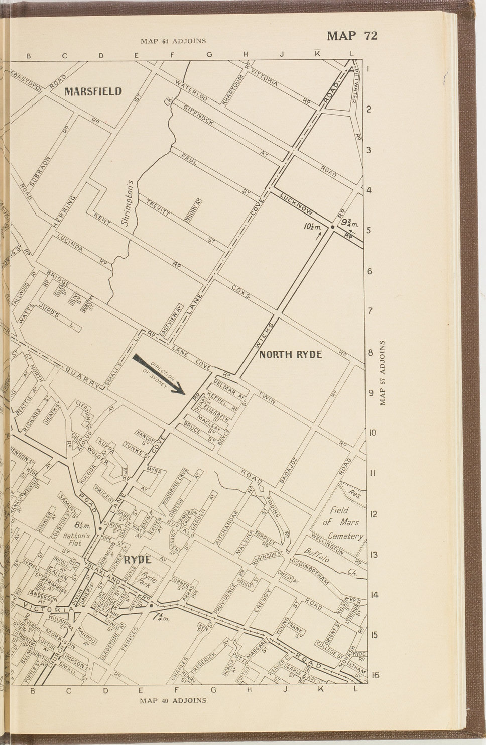 Time Travels: Historical maps of Sydney