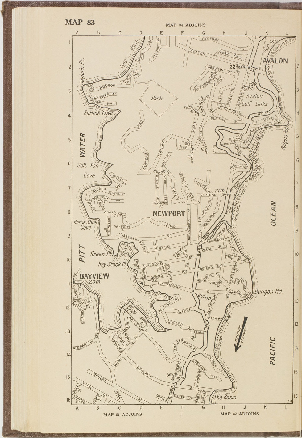 Time Travels: Historical maps of Sydney